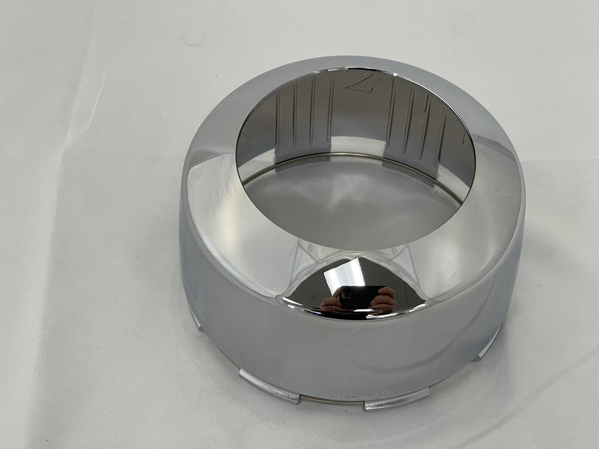 (2) OPEN (2) CLOSED WELD RACING WHEEL RIM CHROME CENTER CAPS 614-4935 ...