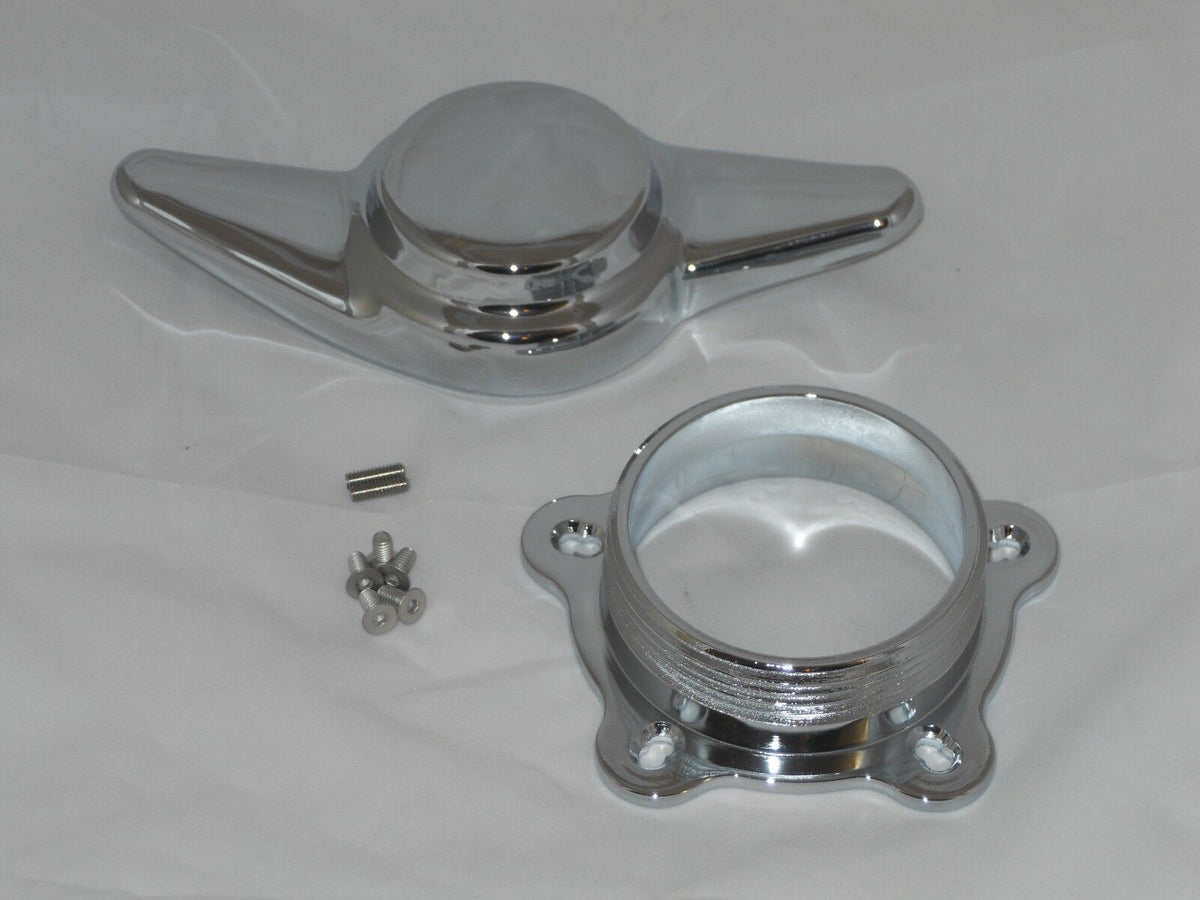 4 - AMERICAN RACING 2 BAR SPINNER 2-1/4" or 2-1/8" SPACING WHEEL RIM C ...