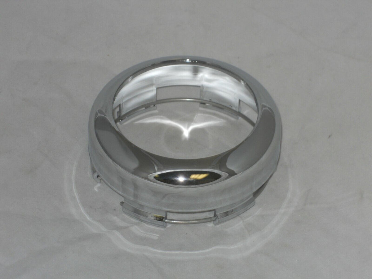 WELD RACING FORGED ALLOY OPEN ENDED 4x4 CHROME WHEEL RIM CENTER CAP 61 ...